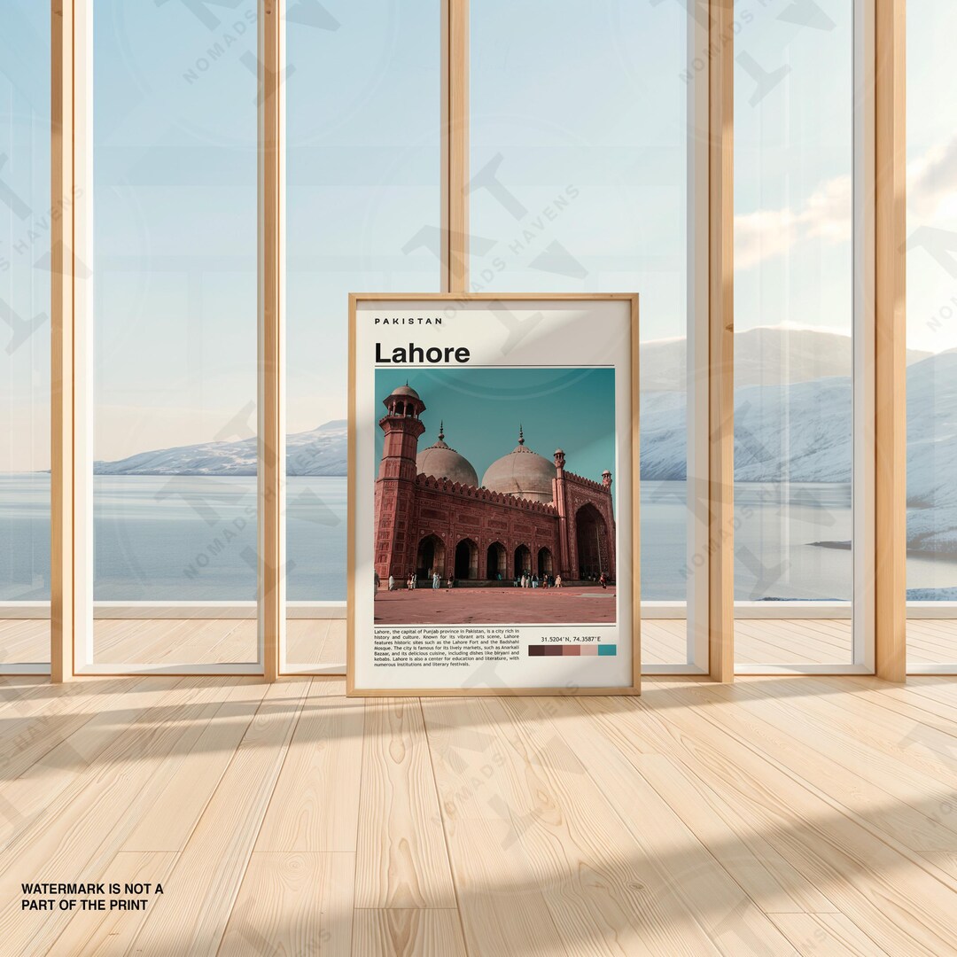 Lahore Print, Lahore Art, Poster, Lahore Photo, Lahore Poster Print ...