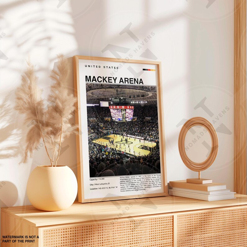 Mackey Arena, Stadium Art, Sports Poster, Basketball Arena, College ...