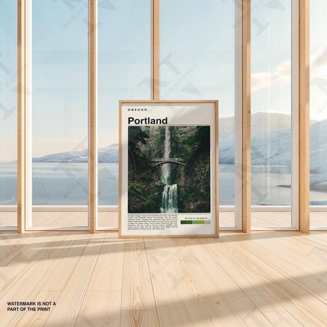 Portland Print, Portland Art, Portland Poster, Portland Photo, Portland ...