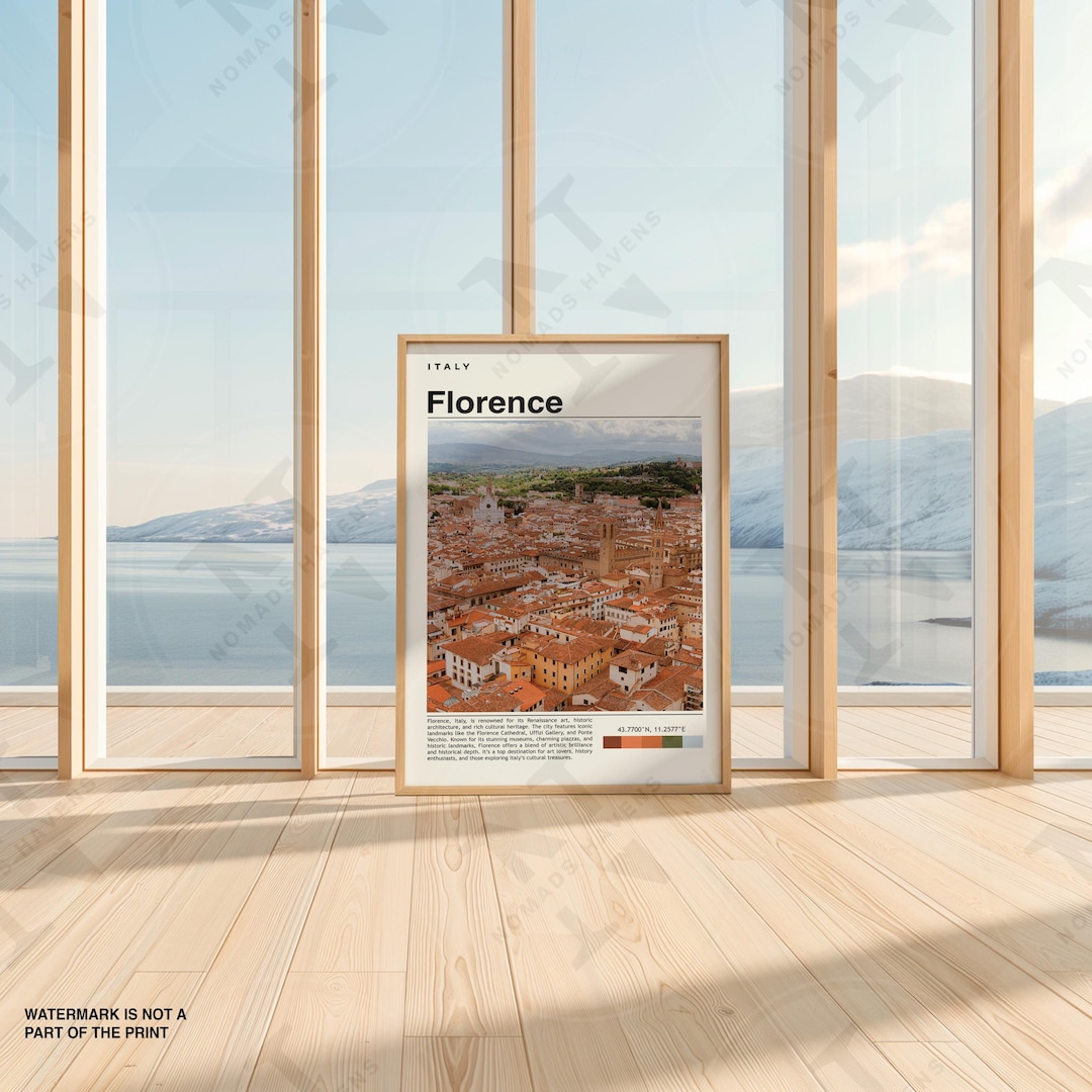 Florence Print, Florence Wall Art, Florence Art, Florence Photo ...