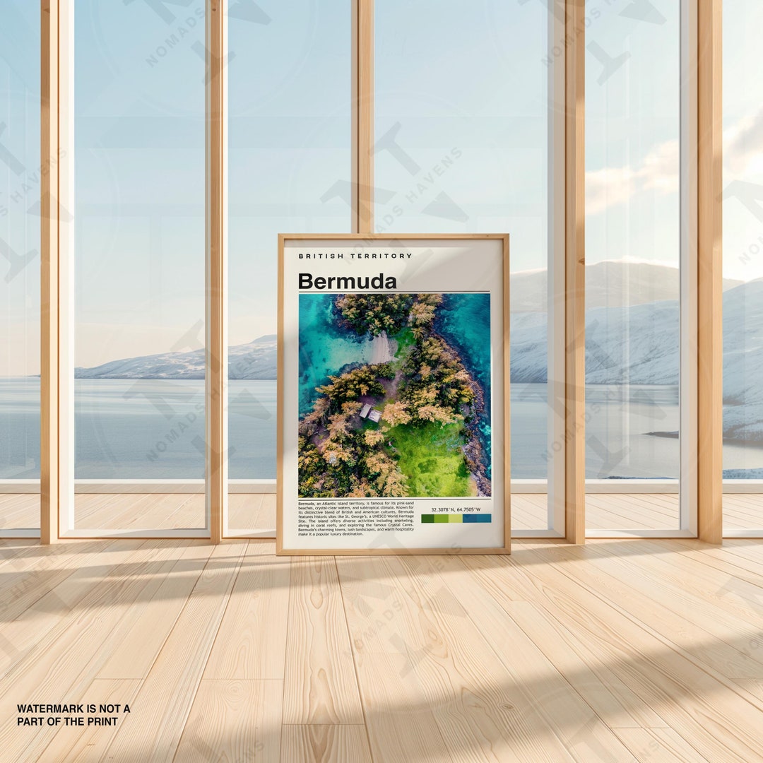 Bermuda Print, Bermuda Art, Bermuda Poster, Bermuda Photo, Bermuda ...