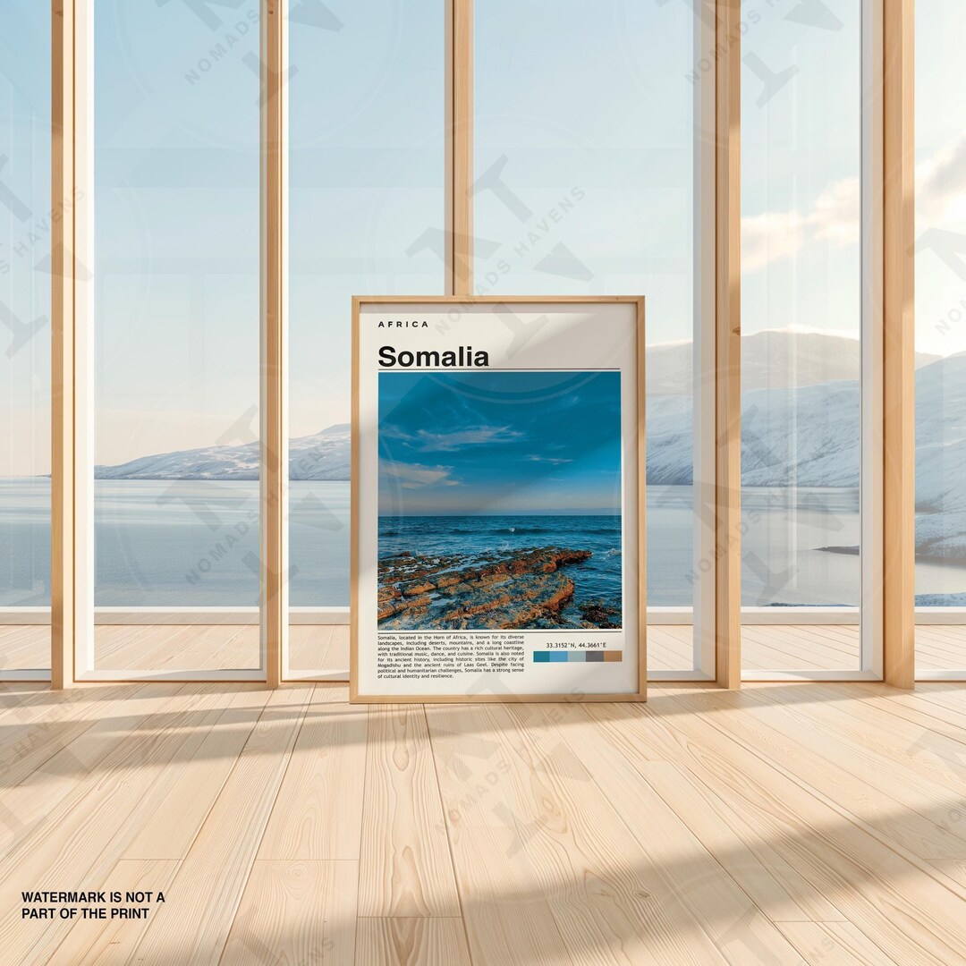 Somalia Print, Somalia Art, Somalia Poster, Somalia Photo, Somalia ...