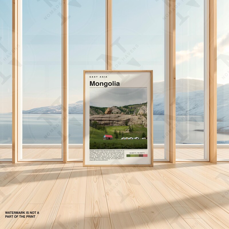 Ulaanbaatar Poster - Etsy