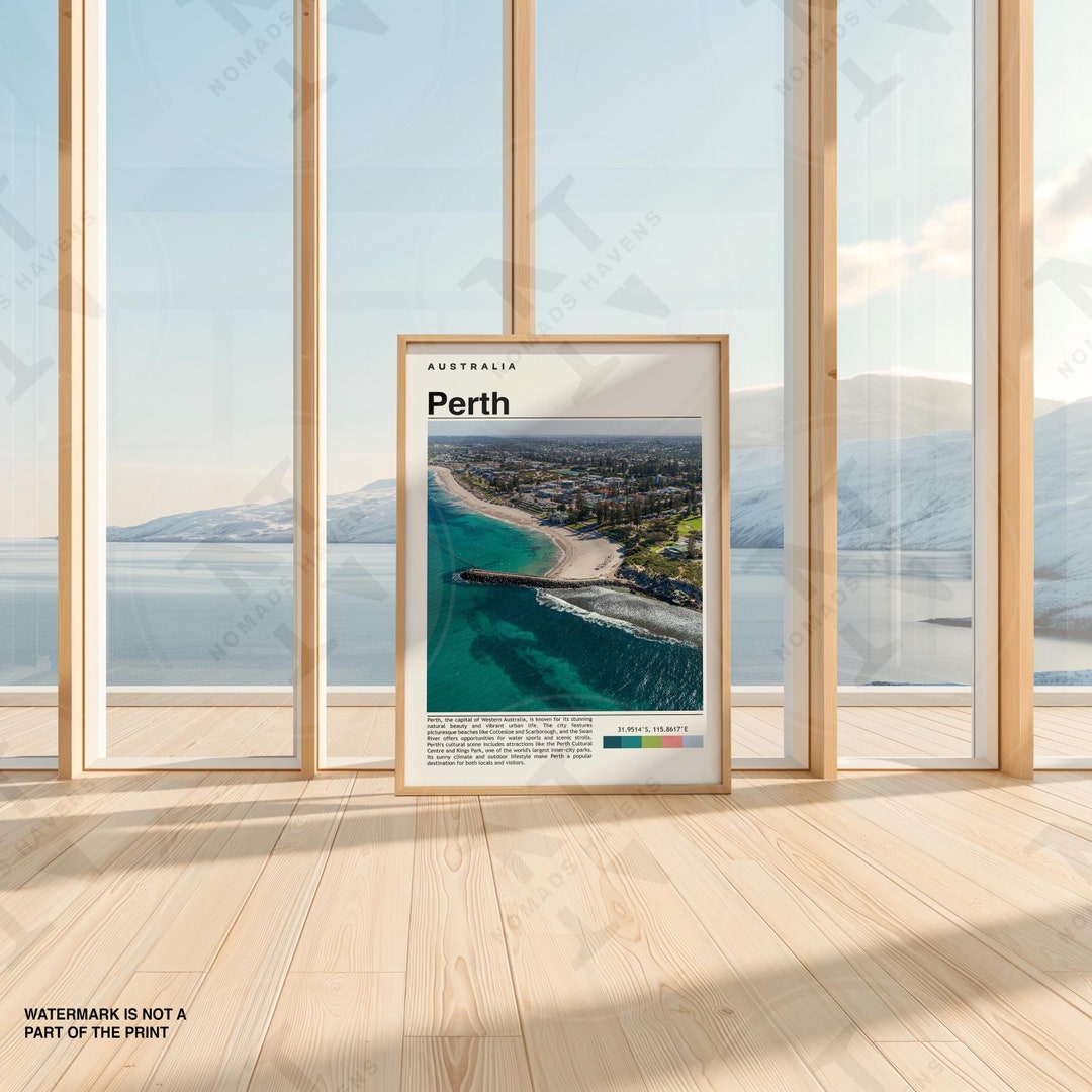 Perth Print, Perth Art, Perth Poster, Perth Photo, Perth Poster Print ...