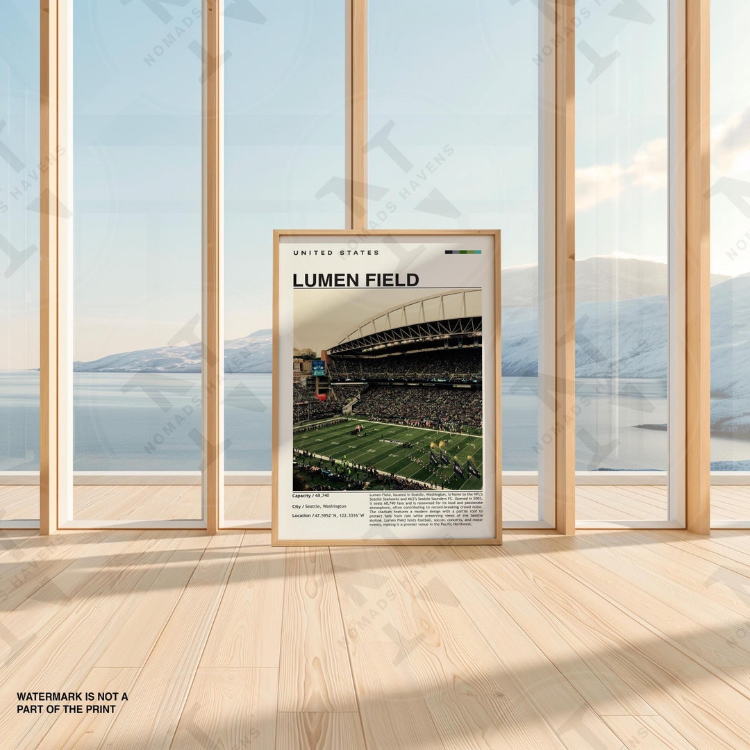 Lumen Field Print, Lumen Field Wall Art, Lumen Field Poster, Lumen ...