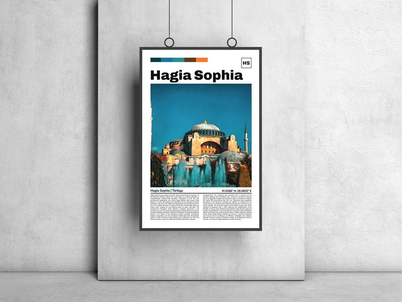 Hagia Sophia Print, Hagia Sophia Art, Hagia Sophia Poster, Hagia Sophia ...