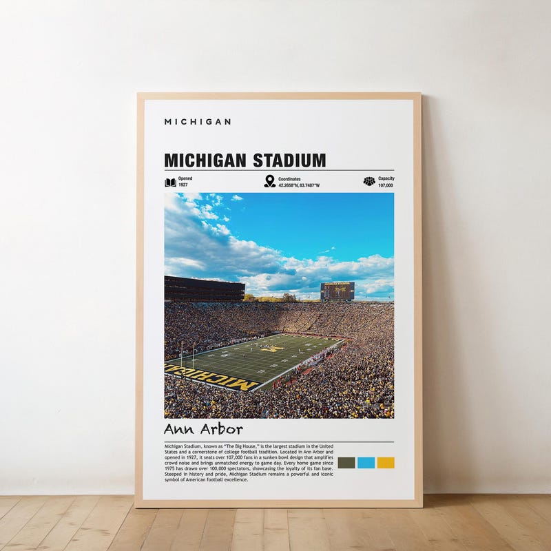 Michigan Poster - Etsy