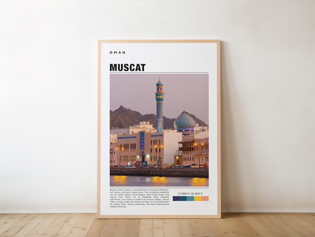 Muscat Print, Muscat Art, Muscat Poster, Muscat Photo, Muscat Poster ...