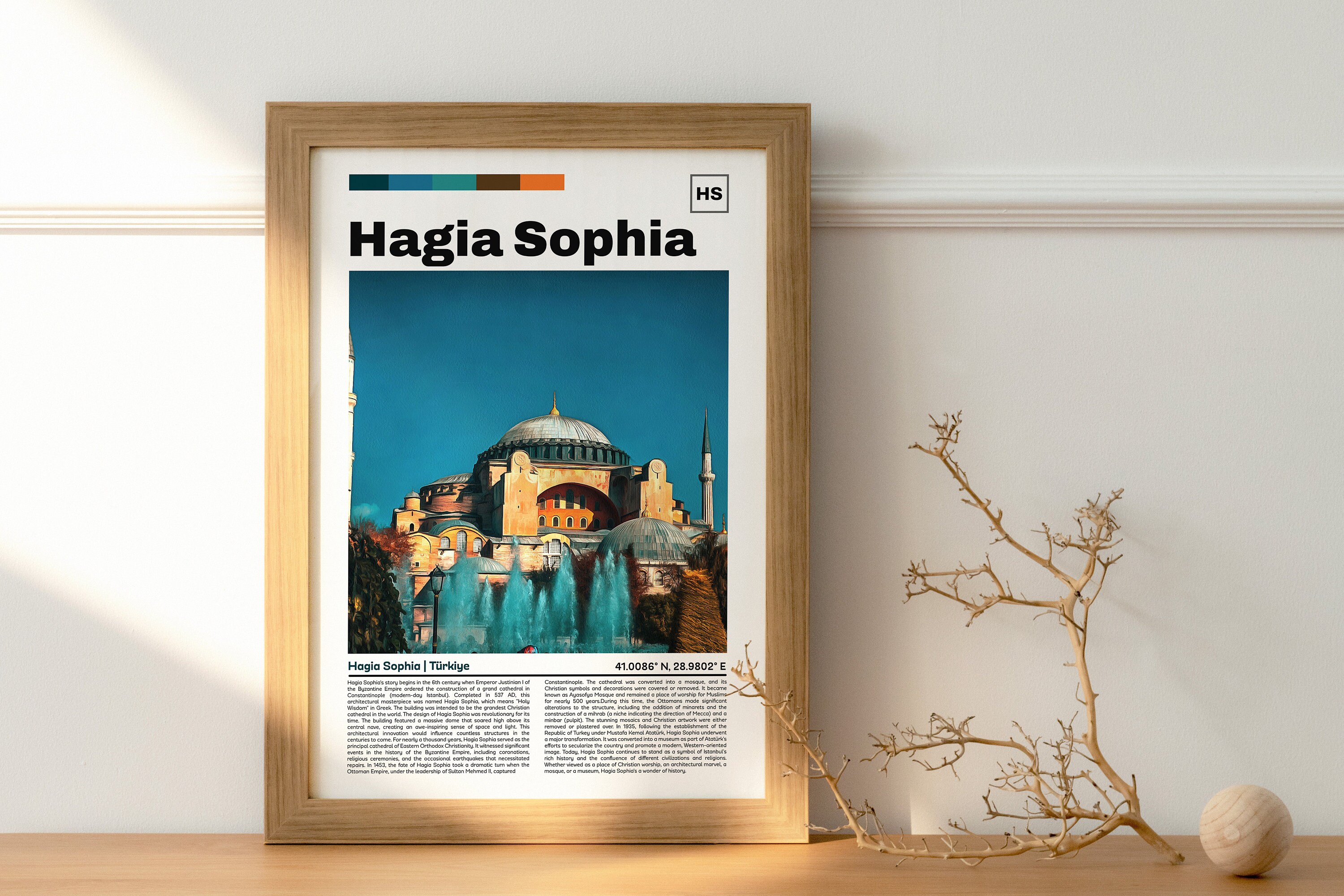 Hagia Sophia Print, Hagia Sophia Art, Hagia Sophia Poster, Hagia Sophia ...