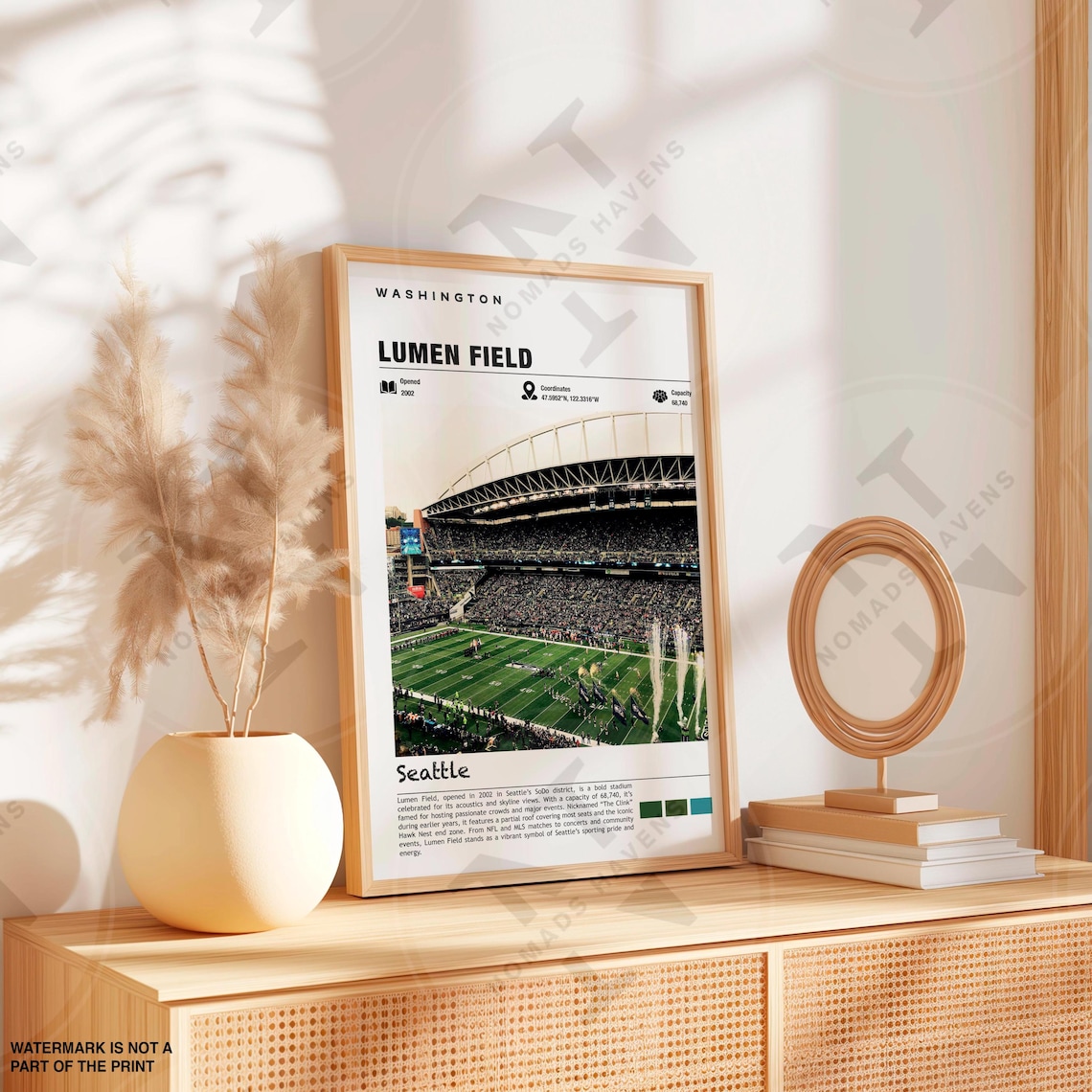 Lumen Field Print, Lumen Field Wall Art, Lumen Field Poster, Lumen ...
