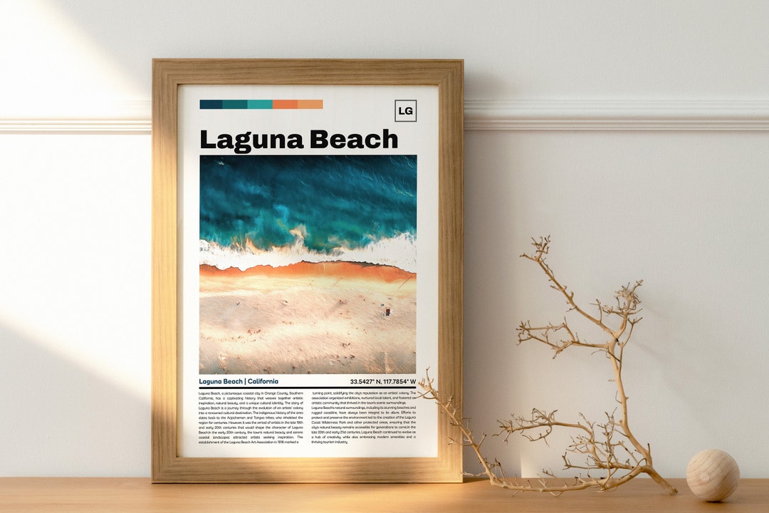 Laguna Beach Print, Laguna Beach Art, Laguna Beach Poster, Laguna Beach ...
