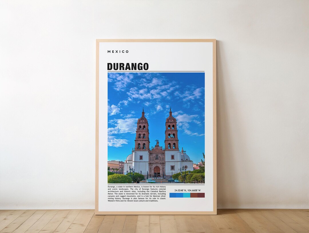 Durango Art Print: Northern Mexico Scenery - Digital Download - Etsy