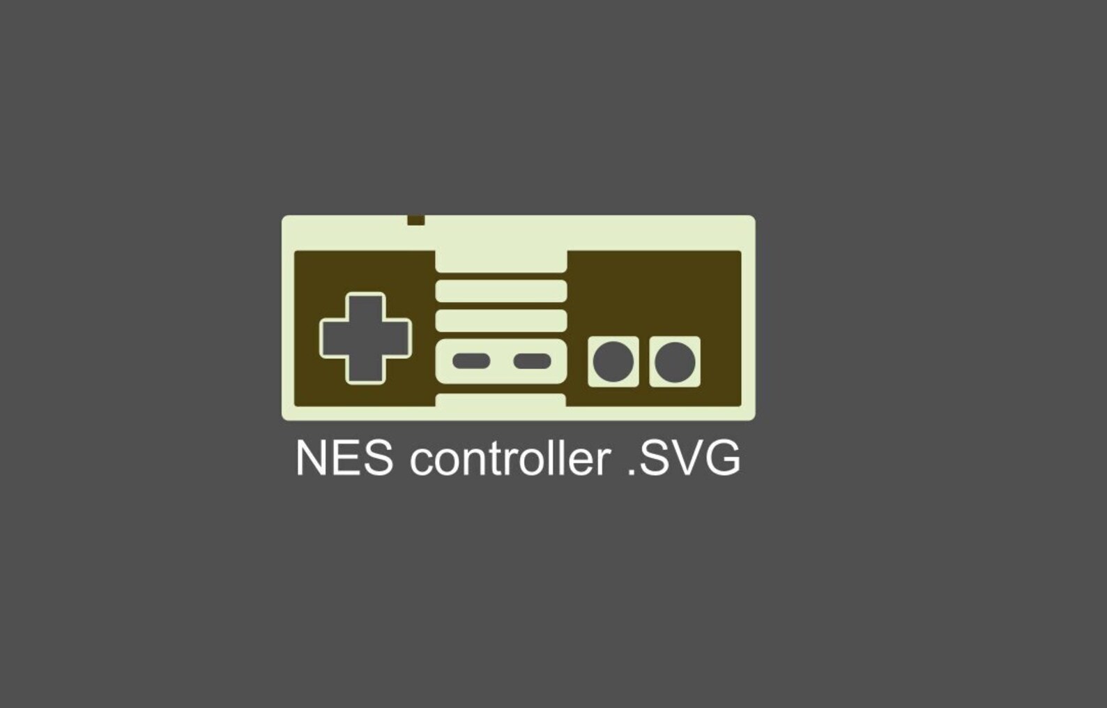 NES Controller SVG File - Etsy