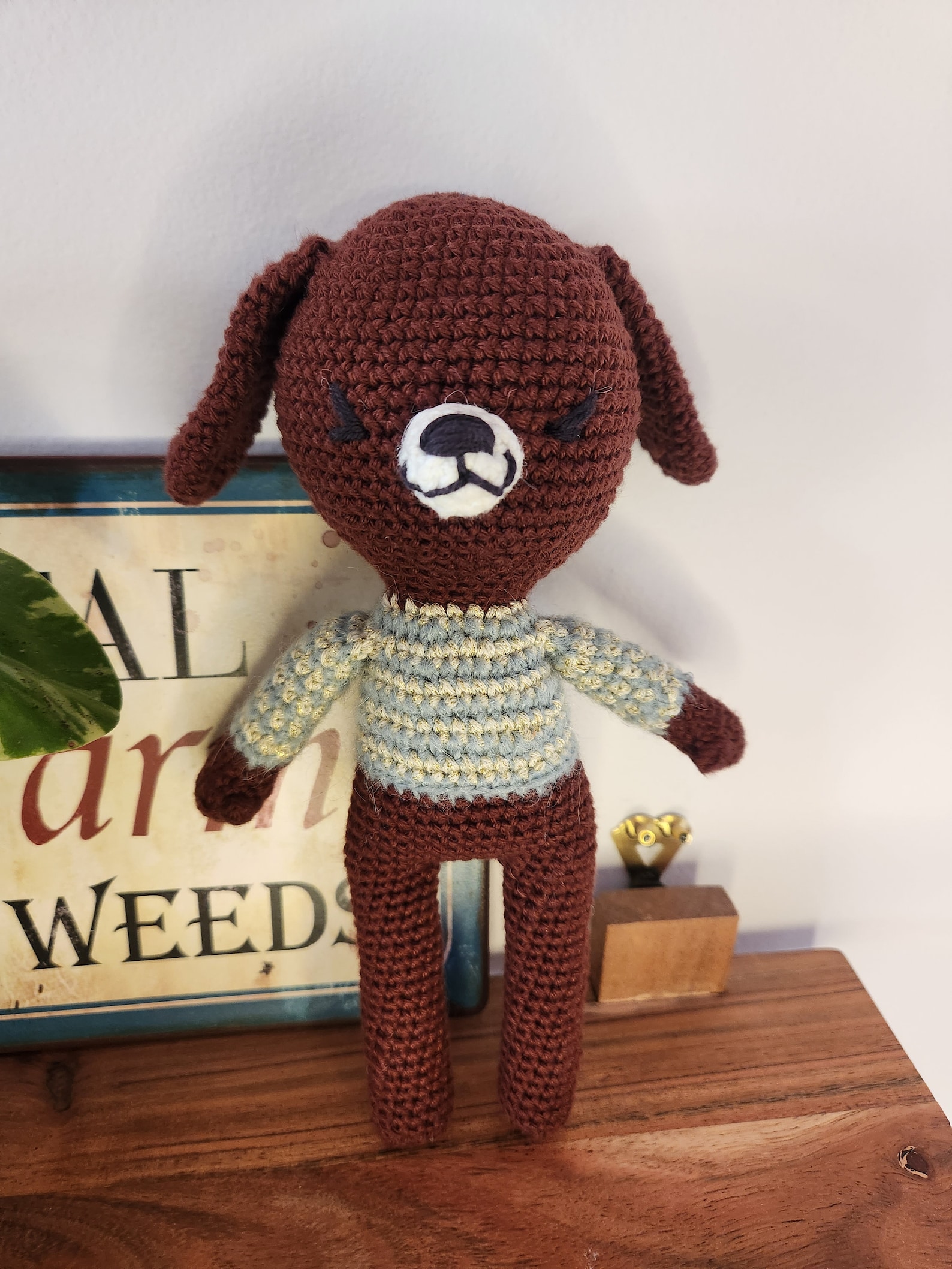 Madeleine Dog Pica Pau Design great Crochet Gift for Kids - Etsy