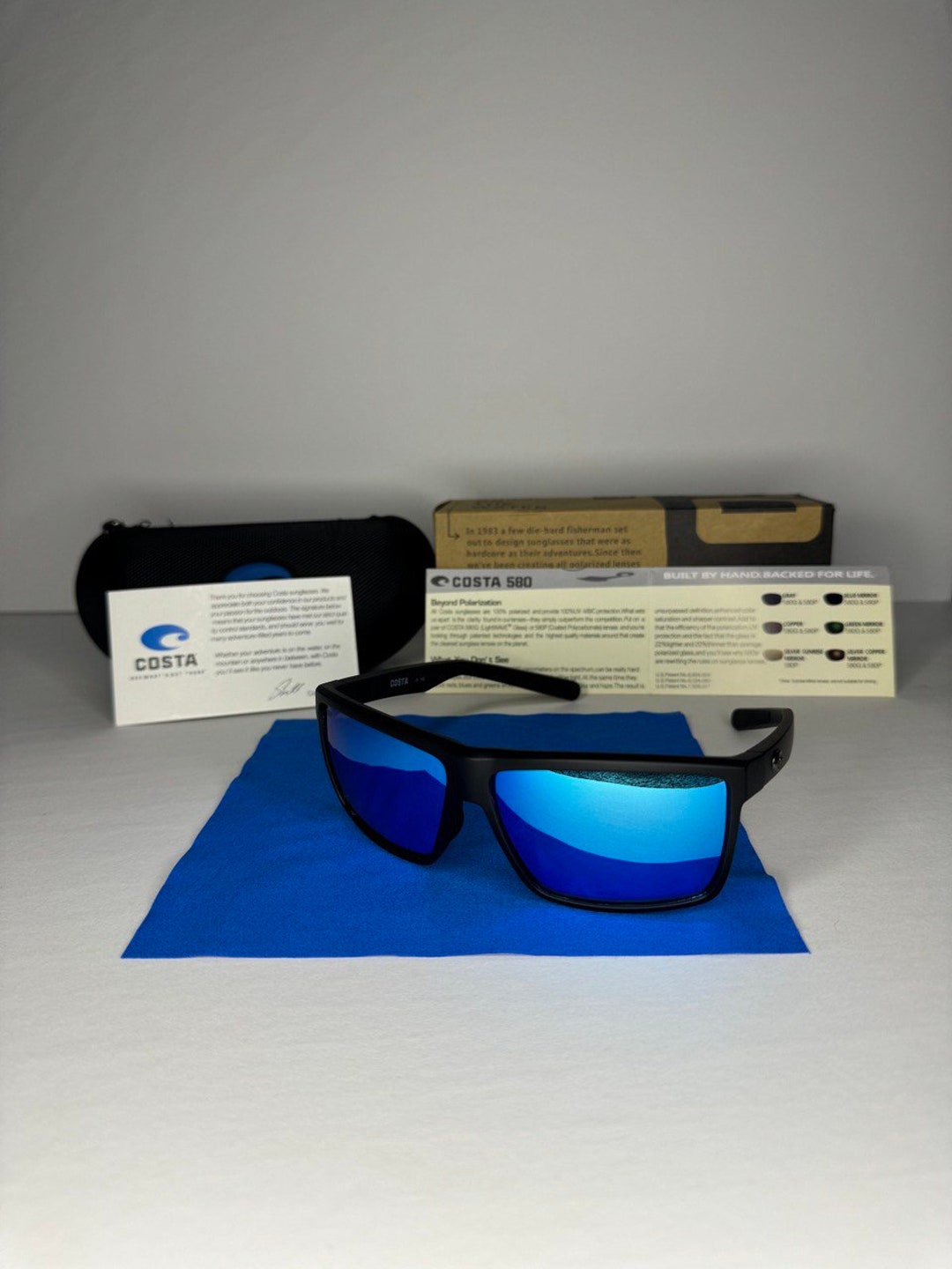 Costa Del Mar Rinconcito Sunglasses - Polarized 580P Lenses - Black ...