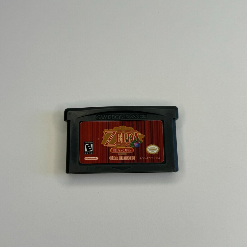 Legend of Zelda Games for Gameboy Advance Tested & Save 2000s Vintage ...