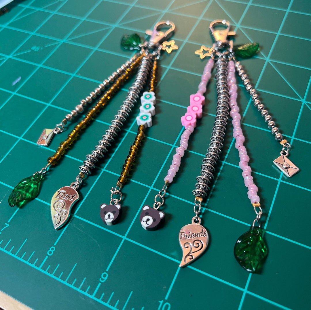 Best Friends Keychain Set - Etsy