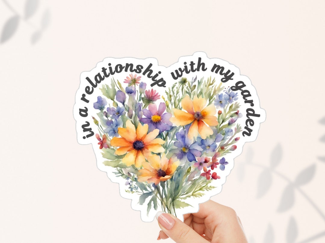 Botanical Garden Sticker, Gift for Gardeners - Etsy
