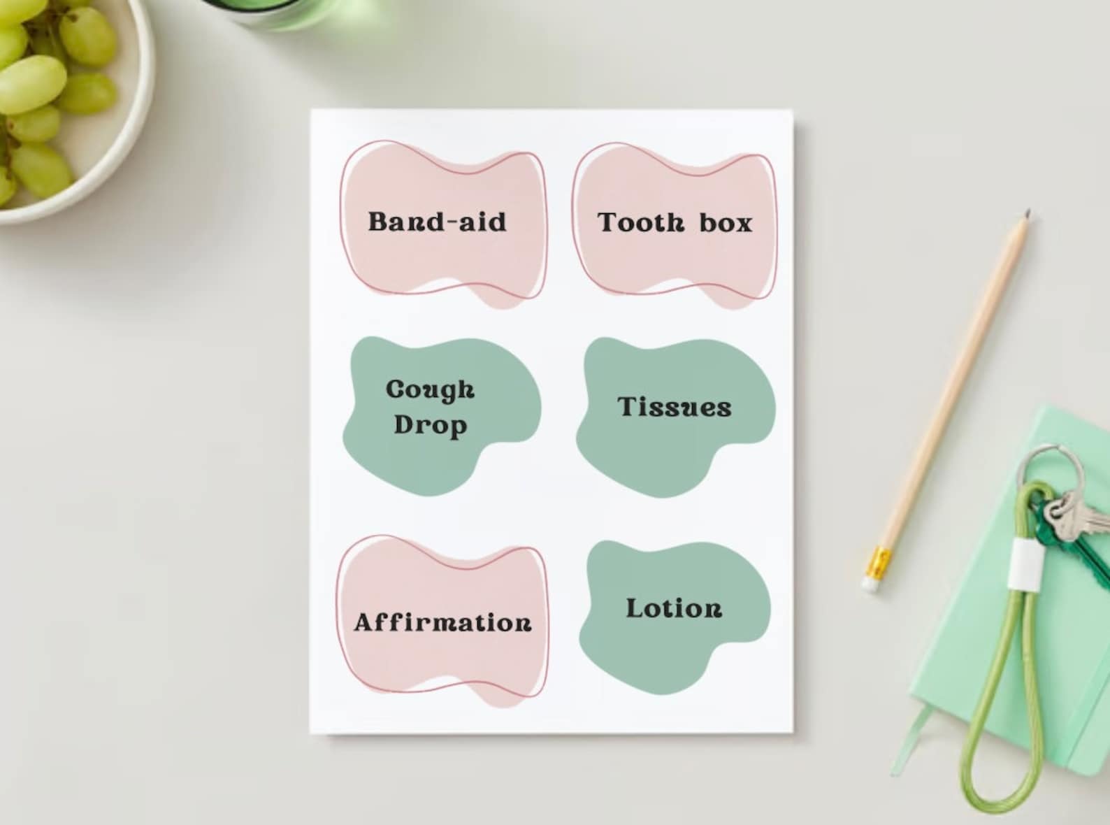 Self Care Station, School Nurse, Earthy Tones, Groovy Font, School ...