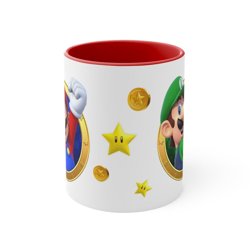 Personalized Mario Coffee Mug11oz: Gift for Family and Friends - Etsy