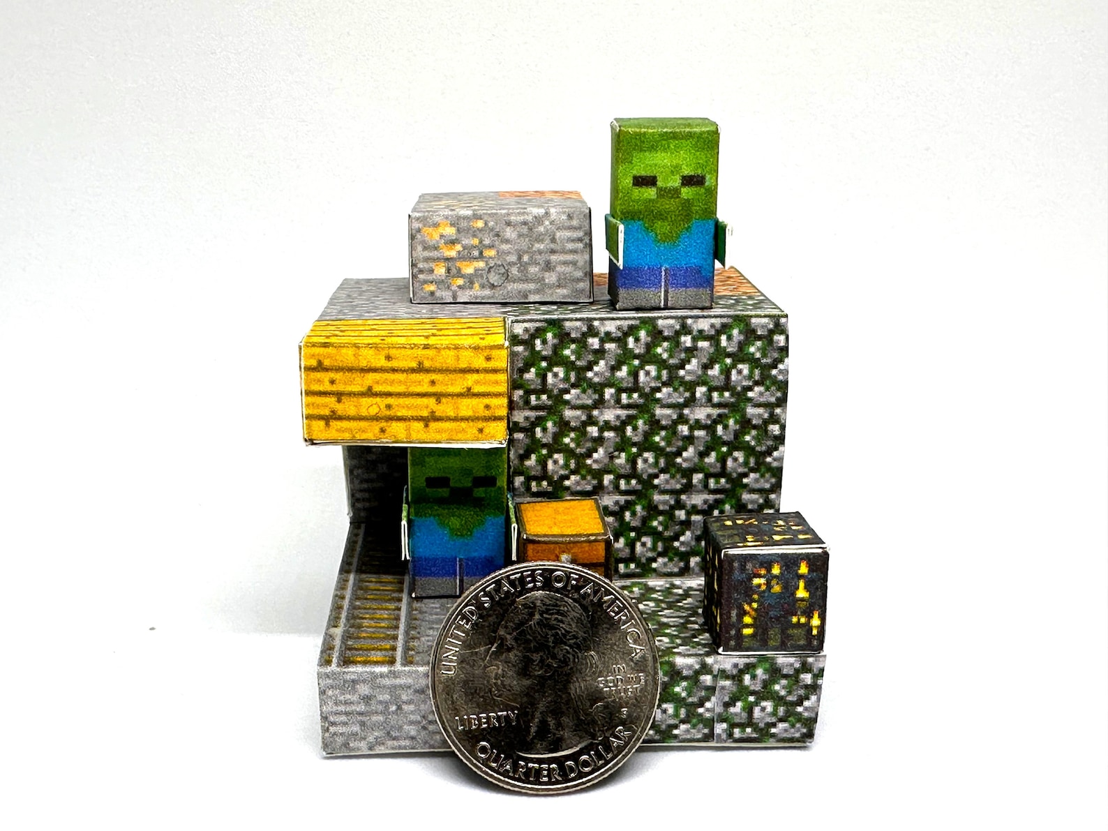 Zombies. Papercraft Diorama Printable - Etsy