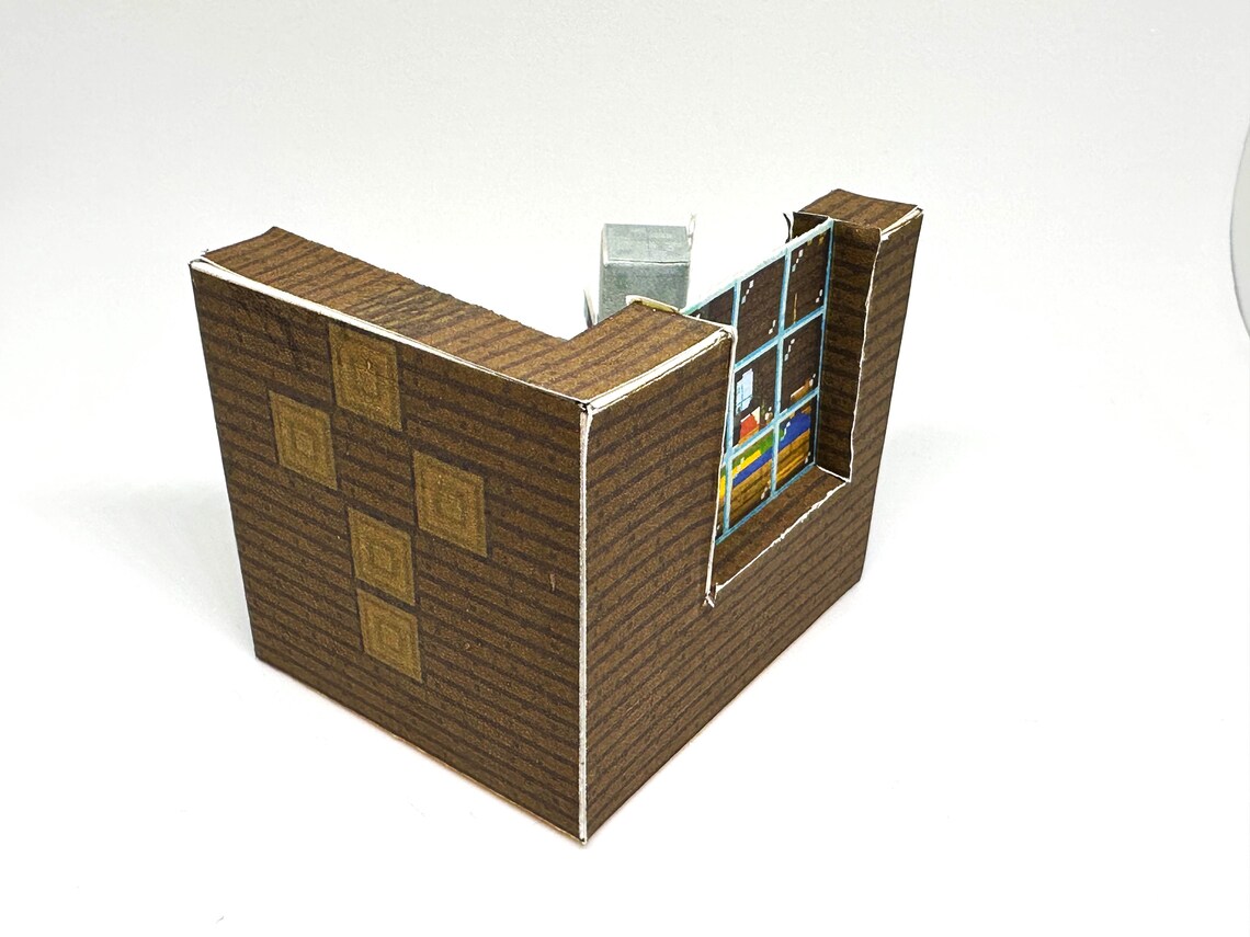 Wood Mansion. Papercraft Diorama Printables - Etsy UK