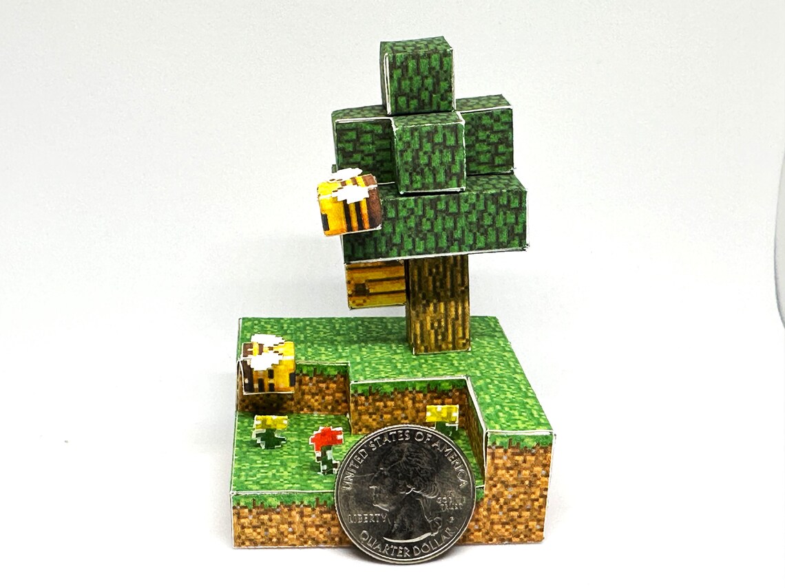 BEE NEST Papercraft Diorama Printables - Etsy