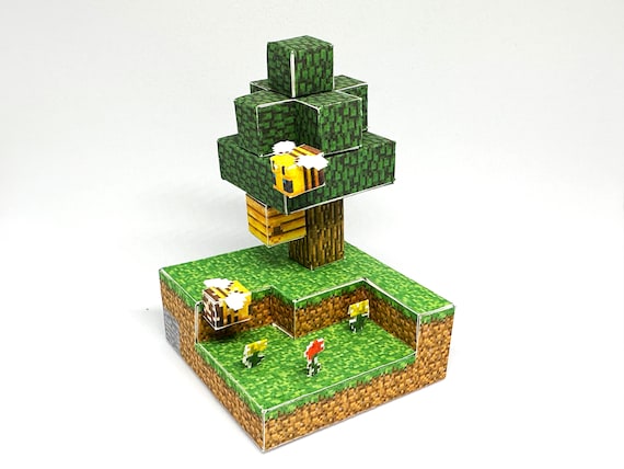Papercraft Life Size Steak Minecraft Beads Papercraft