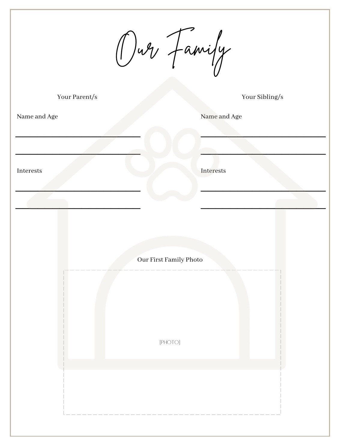 A Dog's Life Journal | DOG MEMORY BOOK - Etsy