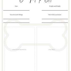 A Dog's Life Journal | DOG MEMORY BOOK - Etsy