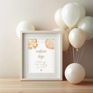 Cutie Pie First Birthday Table Signs Bundle (digital & Printable) - Etsy