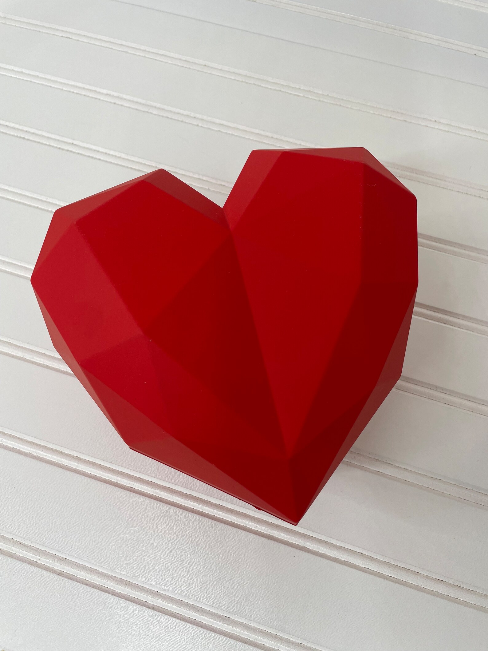 Love Heart Shaped Plastic Gift Box Florist Packaging Wedding - Etsy