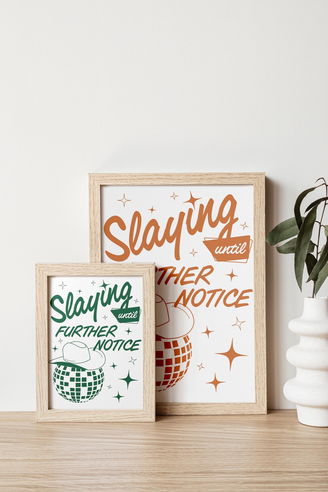 Slaying Until Further Notice Wall Art Poster - Etsy