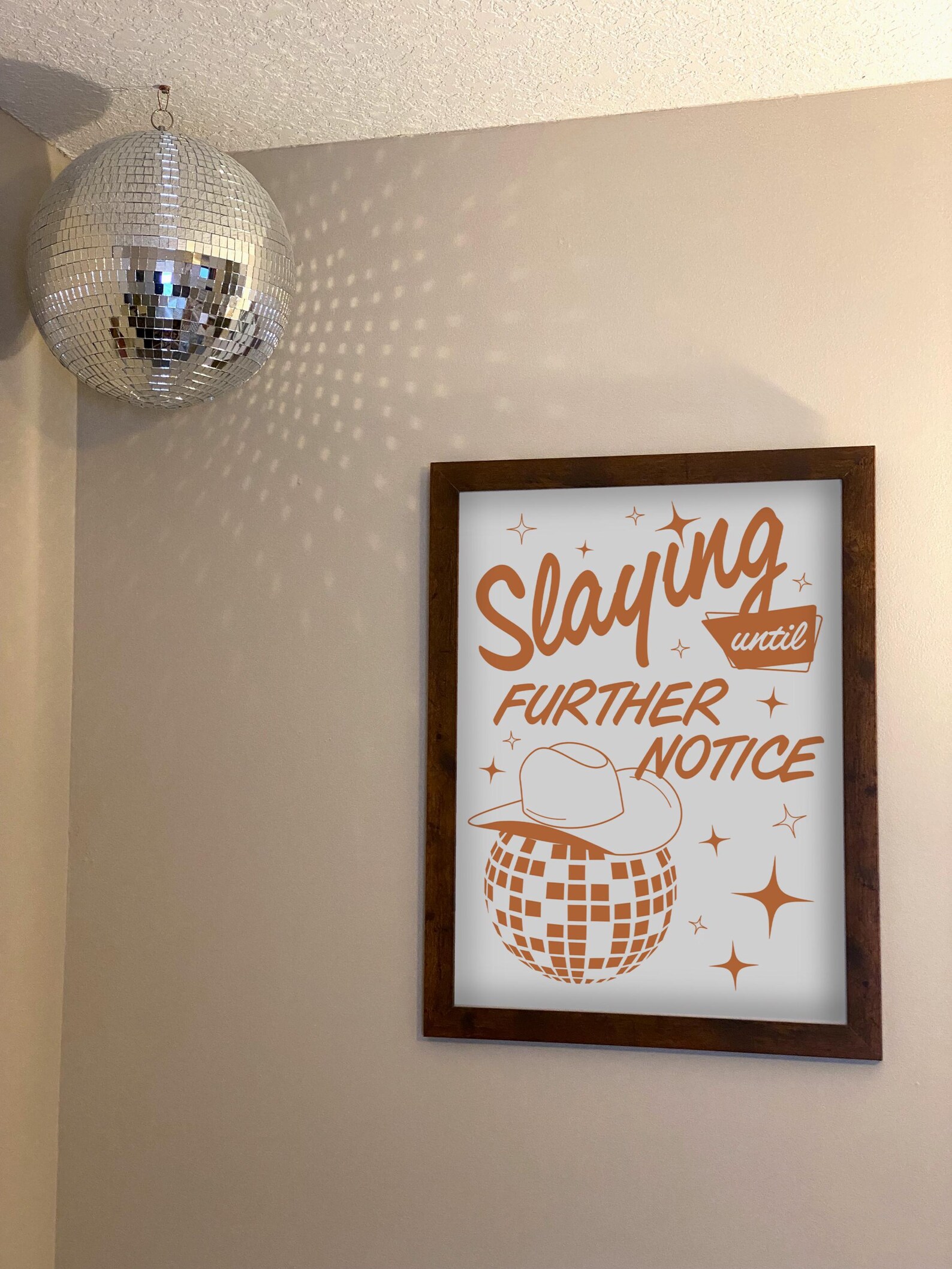 Slaying Until Further Notice Wall Art Poster - Etsy