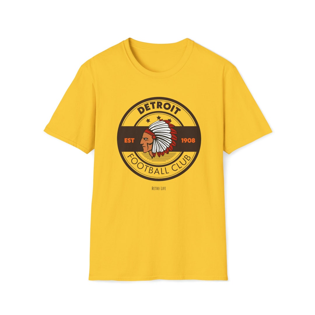 Detroit Football Club Retro Sport Logo T-shirt - Etsy