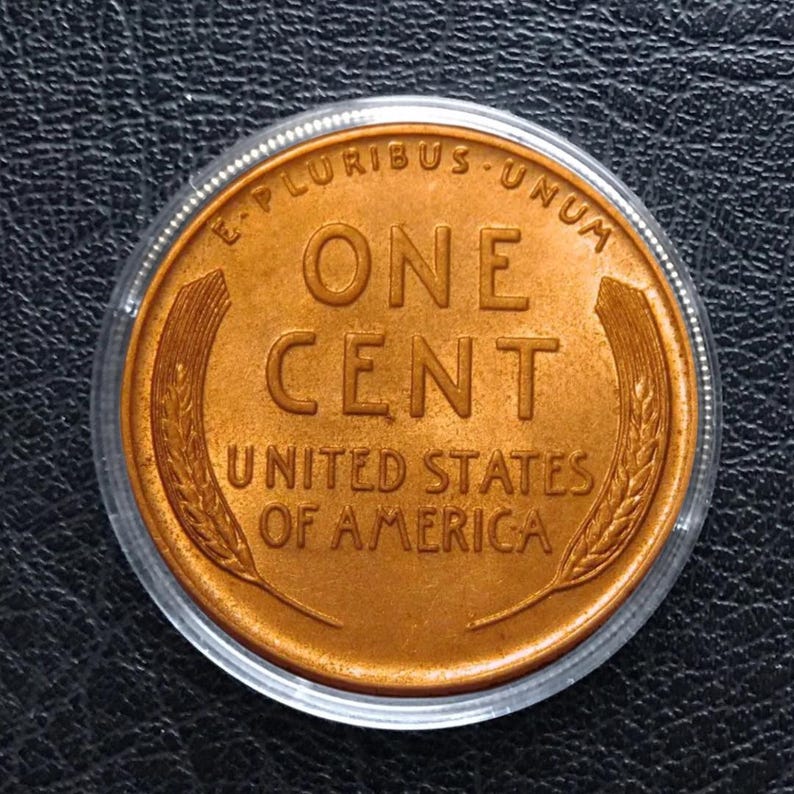 1943-D Copper Lincoln Penny Collectibles Coins US Commemorative Coins ...