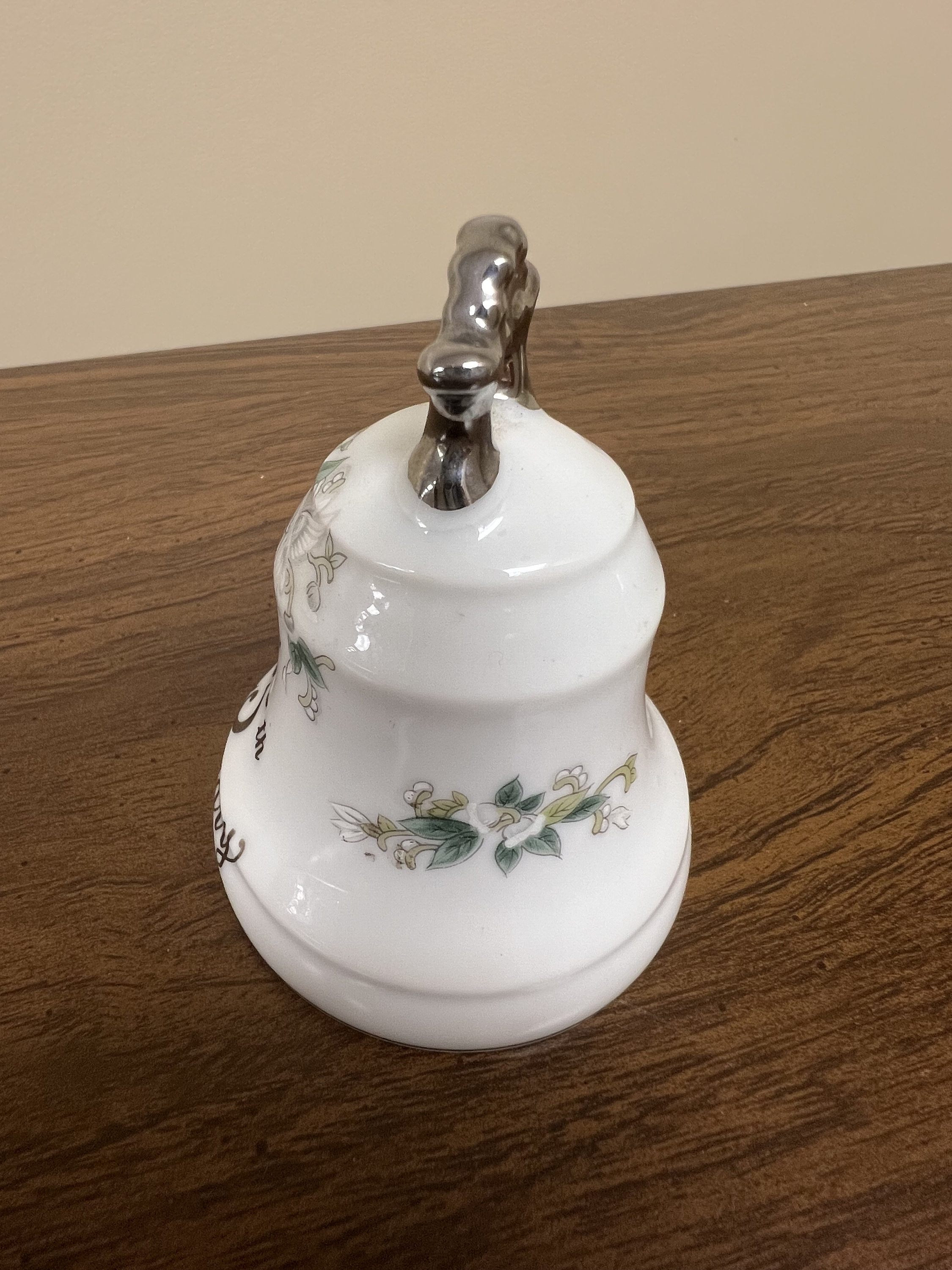 Lefton 25th Anniversary Bell Silver Japan Wedding Bells ...