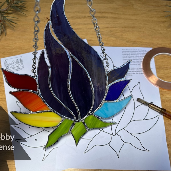 Chakra Stained Glass - Etsy