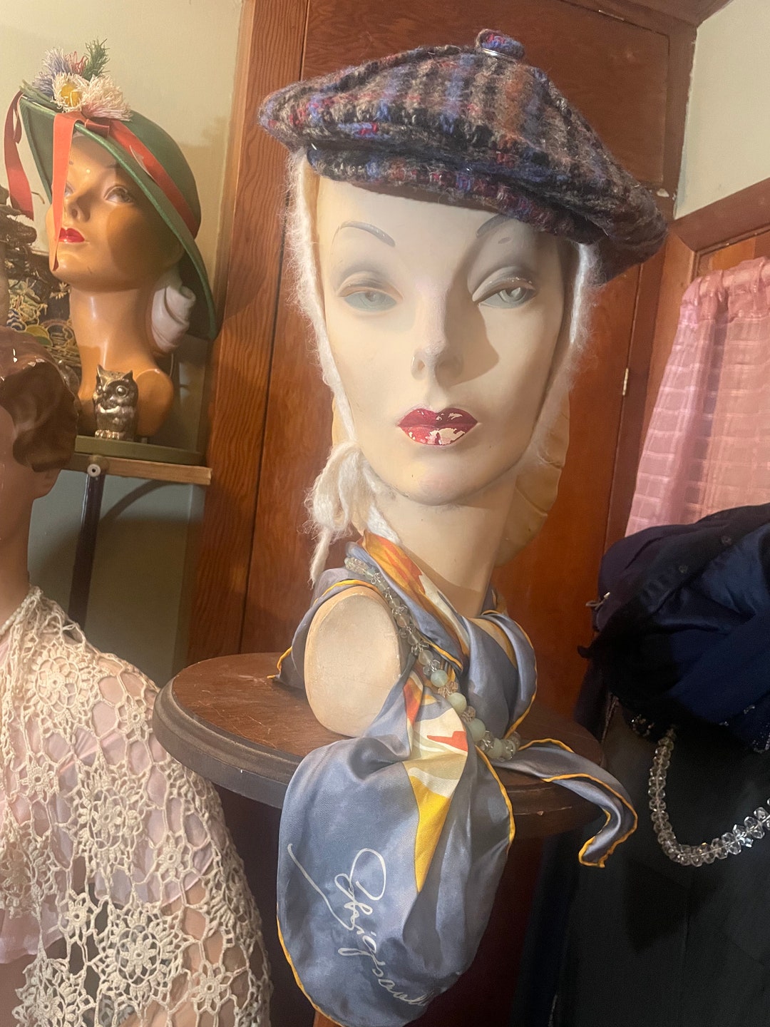 Cozy Scottish Wool Cap 1920s Style - Etsy