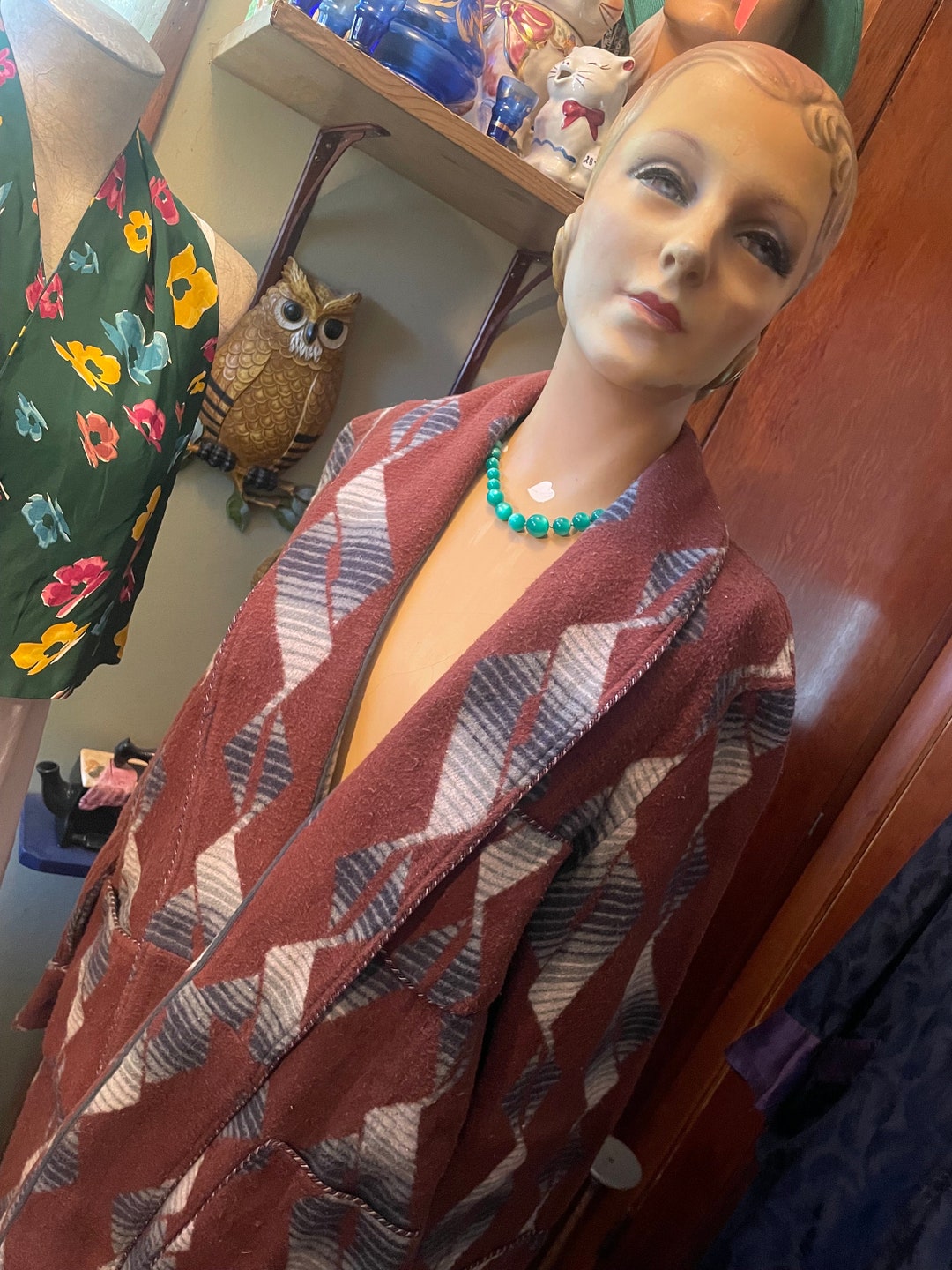 1930s Fancy Fluffy Beacon Robe - Etsy