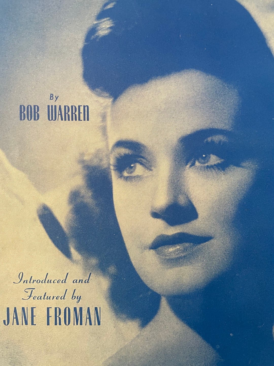 Jane Froman Sheet Music - Etsy