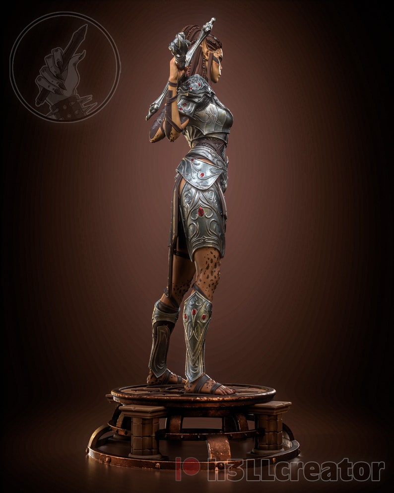 Lae'zel 1:12 Scale Unpainted Unassembled 3D Resin GK Kit - Etsy