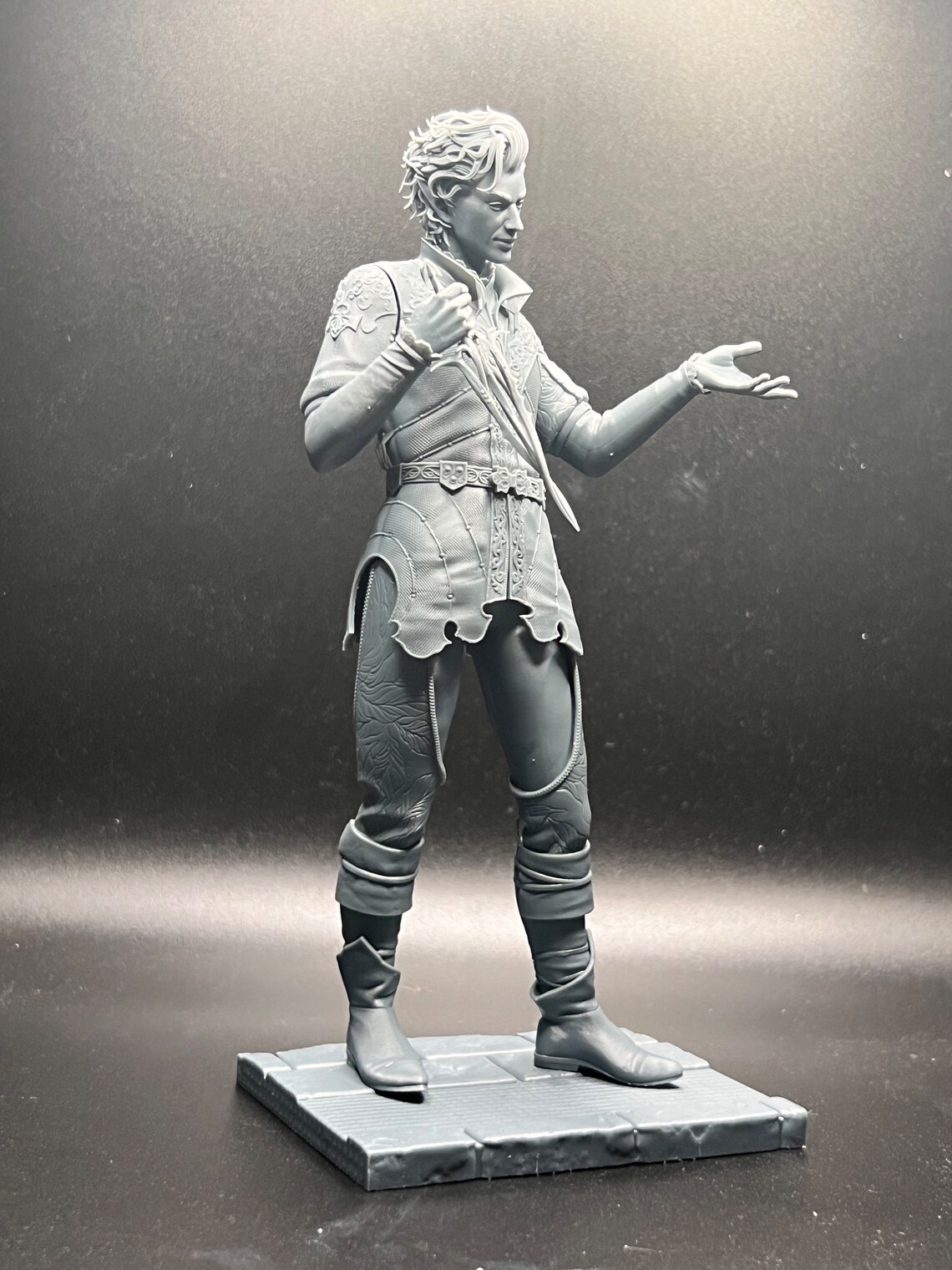 Baldur's Gate 3 Astarion 3D Printed Model 1:10 Scale - Etsy Canada