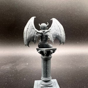 Tiefling Demoness 'zissa' Succubus Cambion 3D Resin Miniature for DND ...