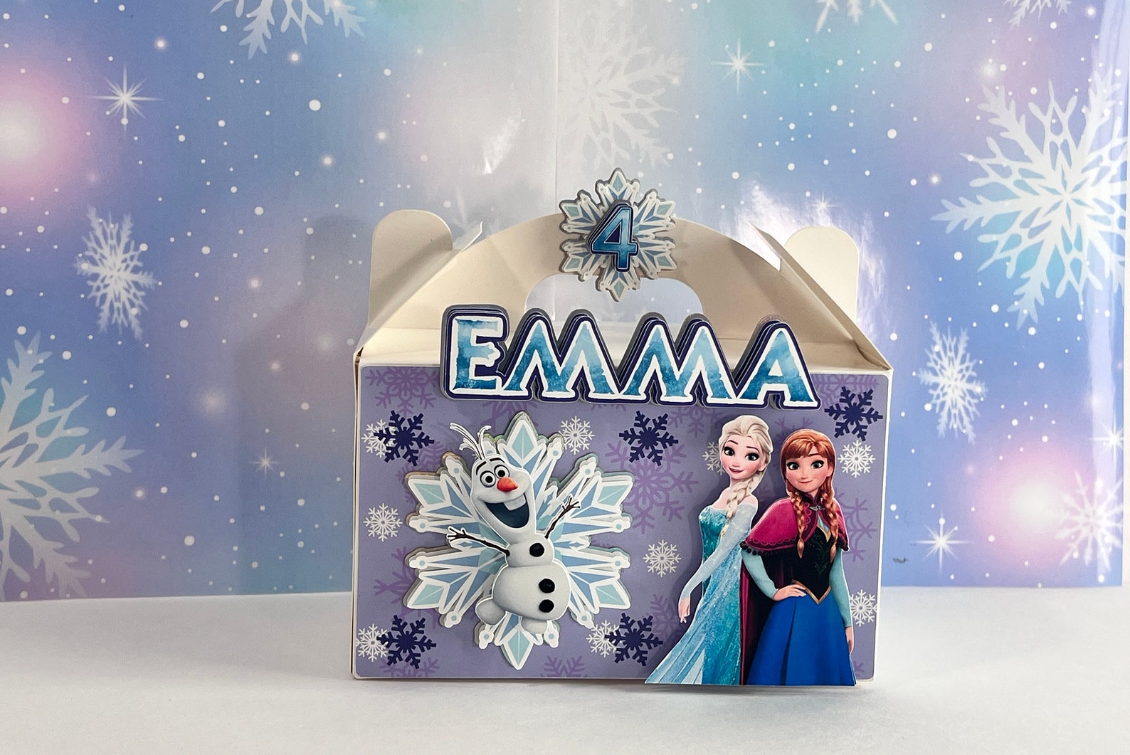 Frozen Favor Boxes,candy Boxes, Frozen Party Favors,frozen Birthday ...