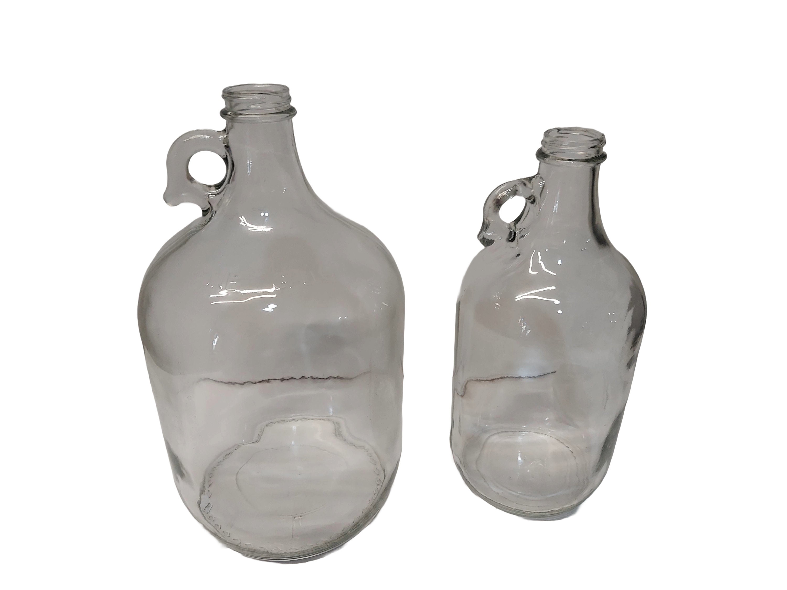 Glass Carboy With Air Lock Setup, One Gallon or Half Gallon - Etsy