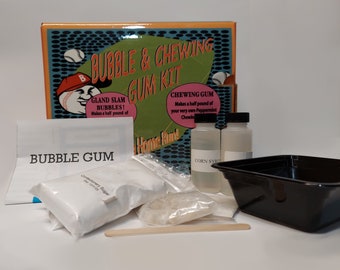 Gold Mine Nugget Bubble Gum, Candy Coated Chewing Gum 24 Count Burlap ...