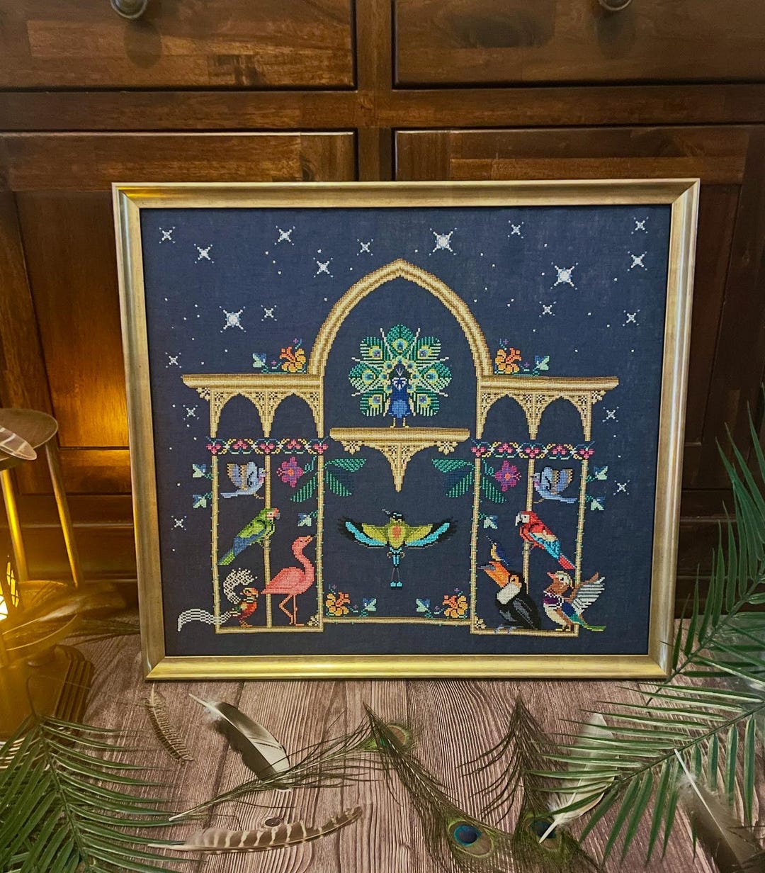 A Grand Gathering PDF DIGITAL Cross Stitch Chart - Etsy