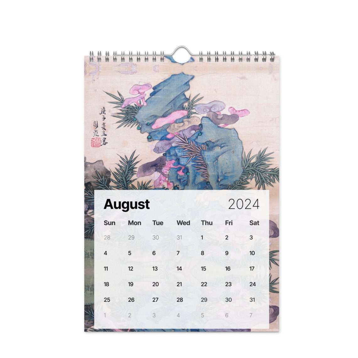 Famous Artists Wall Calendar 2024, Curated Fine Art 12 Month Calendar ...