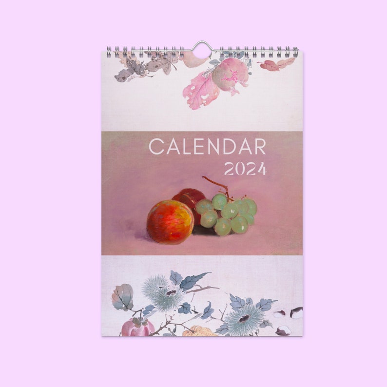 Famous Artists Wall Calendar 2024, Curated Fine Art 12 Month Calendar ...